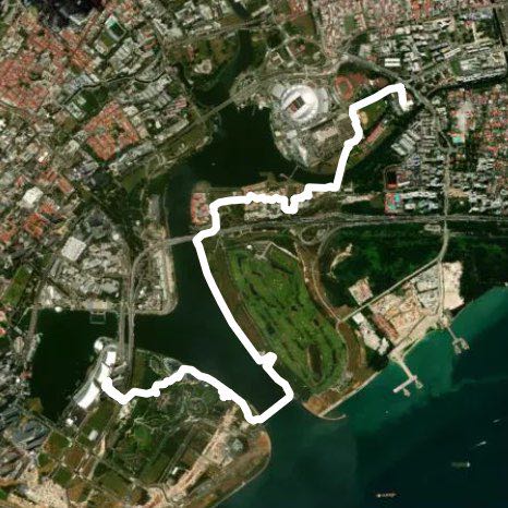 Kallang to MBS | Walking Map