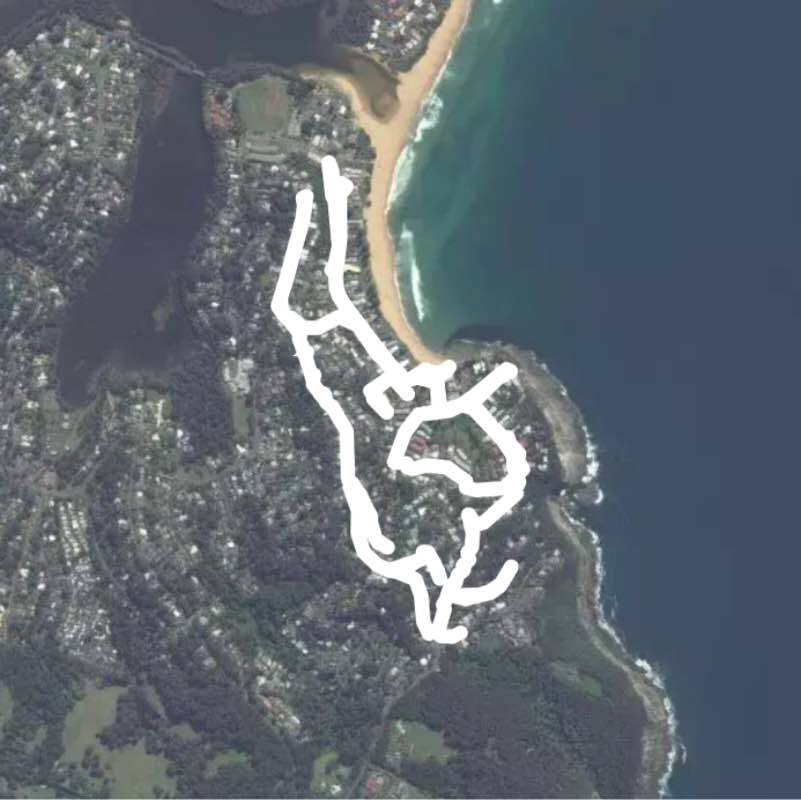 Avoca beach | Walking Map