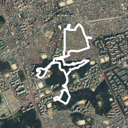 양천둘레길 Walk Trail - Yangcheon-gu, Seoul, South Korea | Pacer