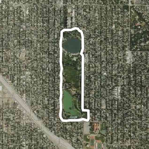 Wash Park Loop in Colorado | Walking Map