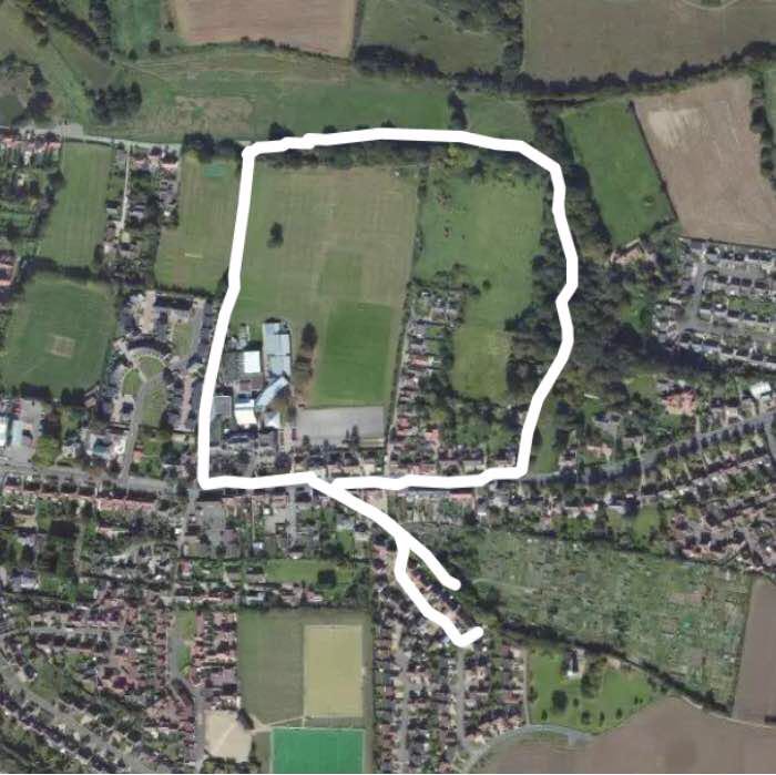 Small quick run | Walking Map