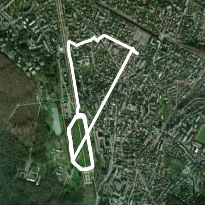 Terrasse de l'Observatoire-Meudon Sendero - Altos del Sena, Francia | Pacer