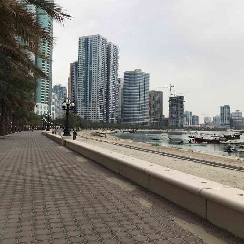 Al khan corniche | Walking Map