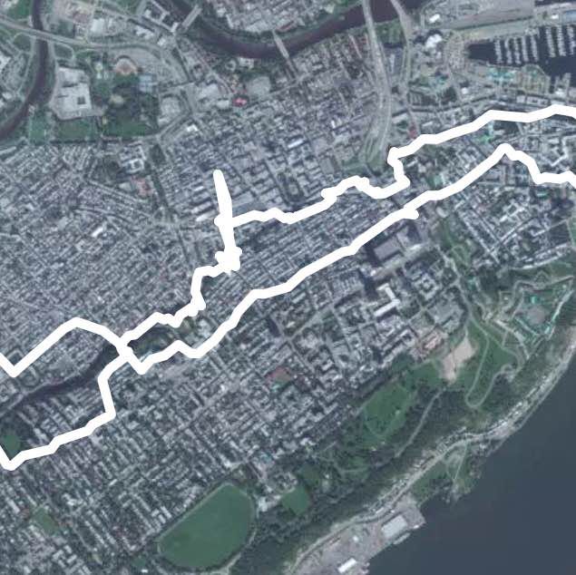 Stairs Quebec in Québec | Walking Map