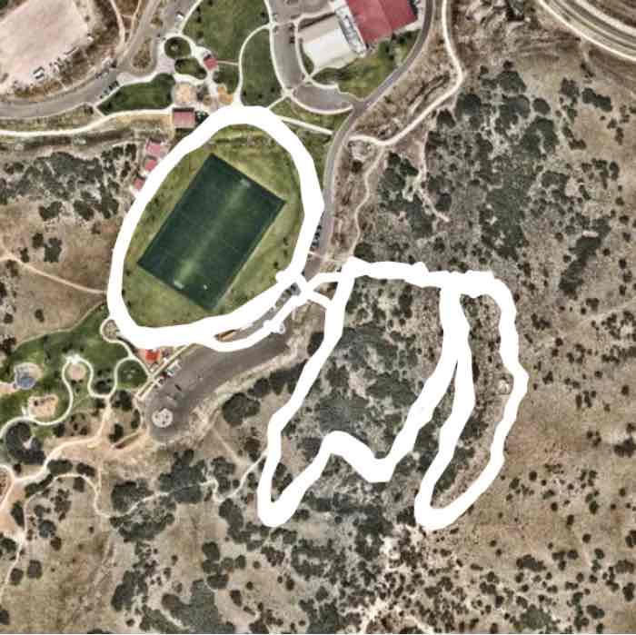 MAC Center Imcline Walk Trail - Castle Rock, Colorado, USA | Pacer