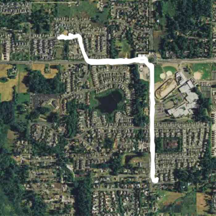 Covington walk Trail - Kent, Washington, USA | Pacer