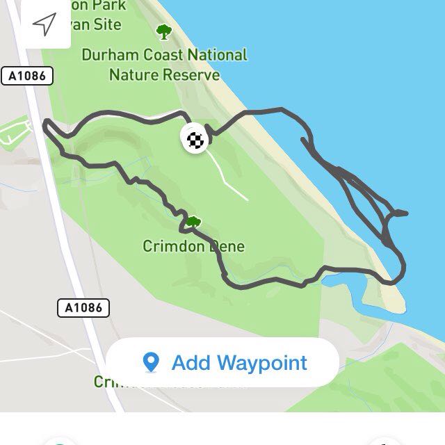 Crimdon beach and dene | Walking Map