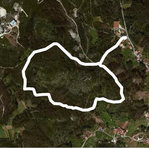 Lapa Furada in Leiria | Walking Map