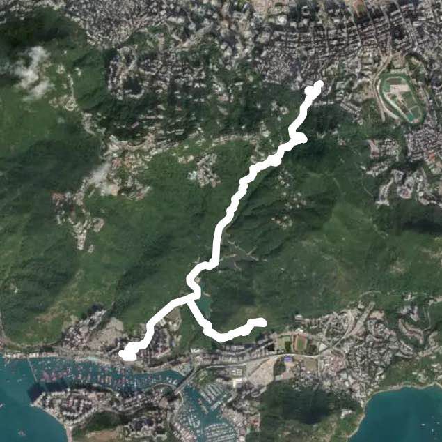 Wan Chai Gap, Aberdeen Upper and Lower Reservoirs in Hong Kong Island ...