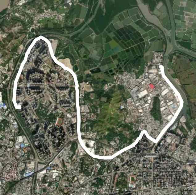 Yuen Long in New Territories | Walking Map