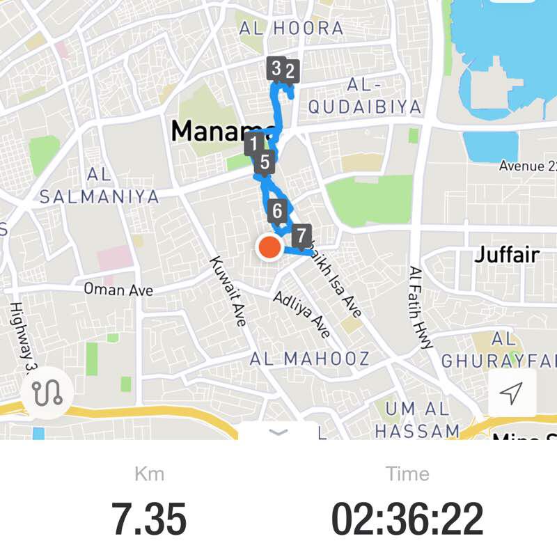 Walking peacefully | Walking Map