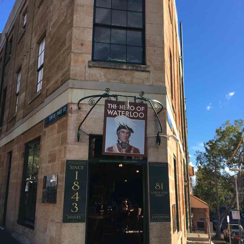 Waverton to Darling Harbour and back to Waverton | Walking Map