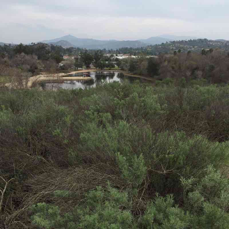 Kit Carson Park view trail Walk - Escondido, California, USA | Pacer