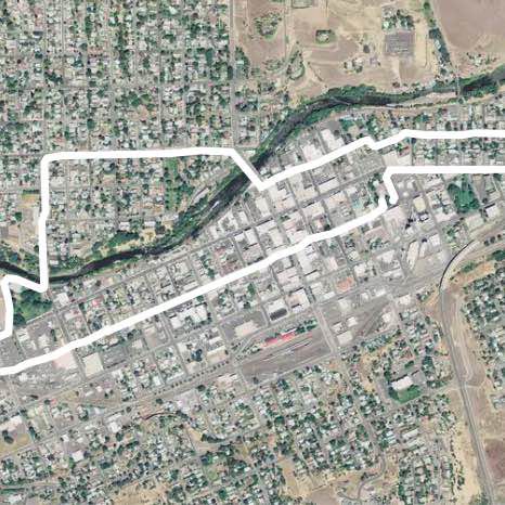 Walk around Pendleton | Walking Map