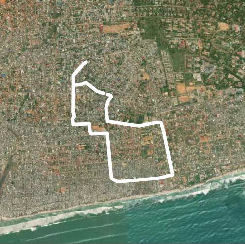 Mamprobi chorkor | Walking Map