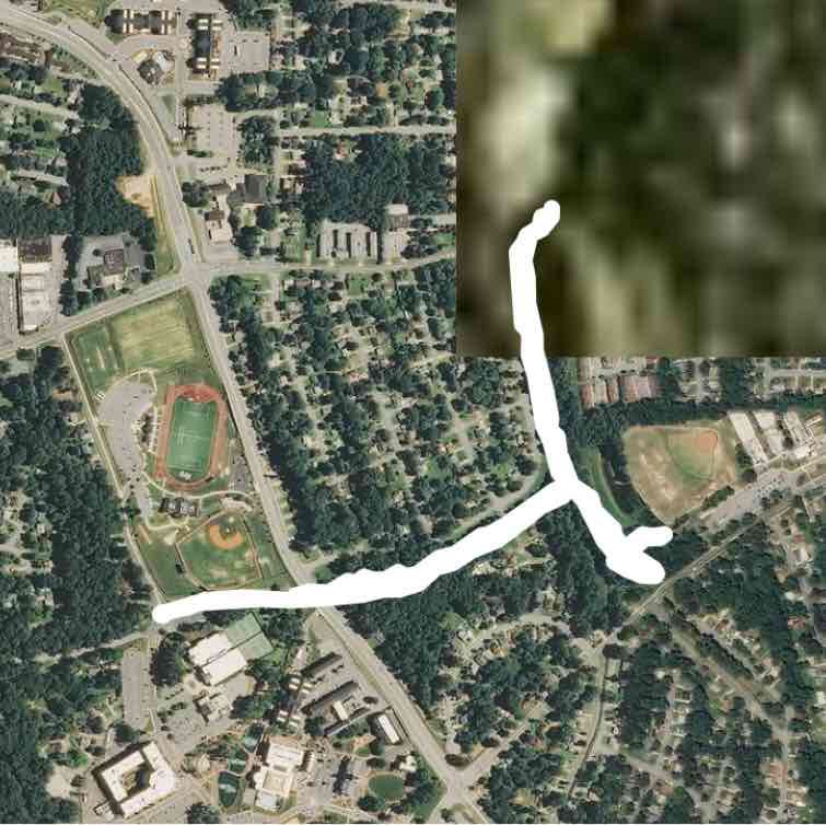 High Point Greenway Walk Trail - North Carolina, USA | Pacer