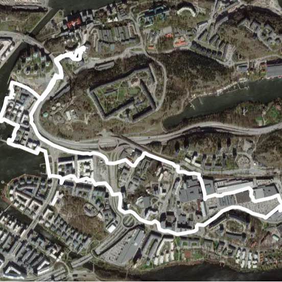 Sickla t.o.r | Walking Map