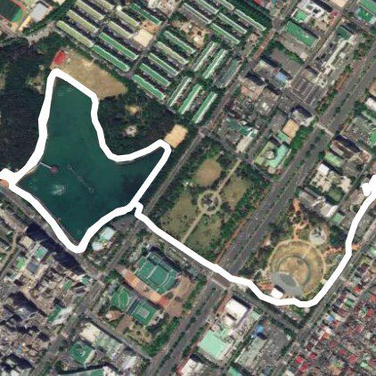 Changwon Paper Lake in Gyeongsangnam-do | Walking Map