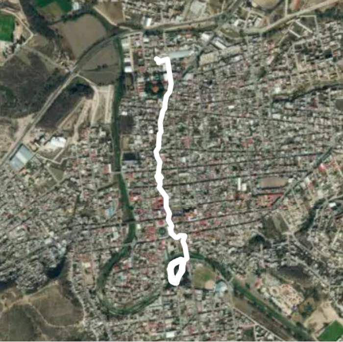 Parque La Alameda Walk Trail - Jalostotitlán, Jalisco, Mexico | Pacer