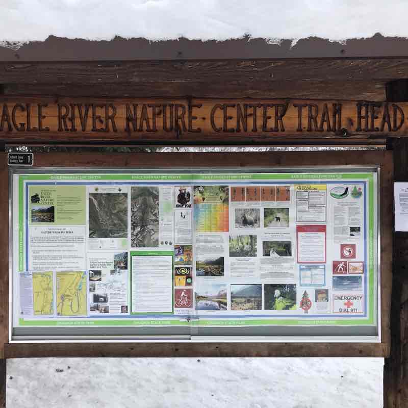 Eagle River Nature Center: Albert Loop Trail in Alaska | Walking Map