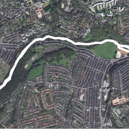 Endcliffe Park and Whitely Woods in England | Walking Map
