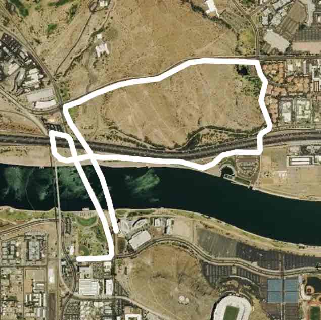 Rock and Roll 5k Walk Trail - Tempe, Arizona, USA | Pacer