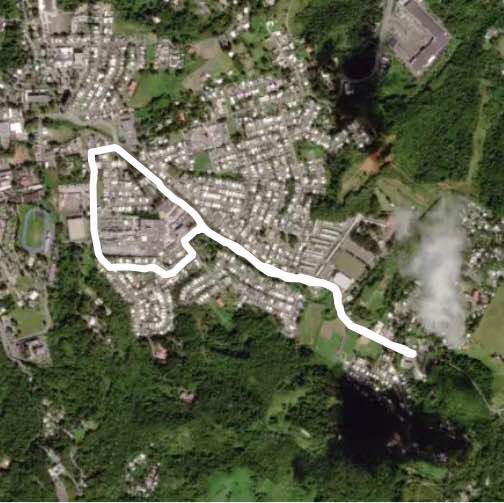 Ruta urbanización Walk Trail - Aibonito, Puerto Rico | Pacer