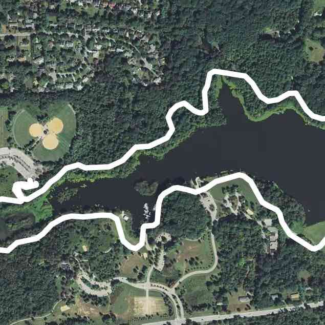 Centennial lake, columbia, md in Maryland | Walking Map