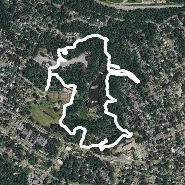 Forest Hill Park, RVA Walk - Richmond, Virginia, USA | Pacer