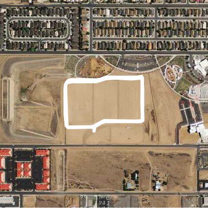 Domingo Baca nice walking path. 1/2 mile | Walking Map