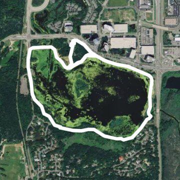 Normandale lake in Minnesota | Walking Map