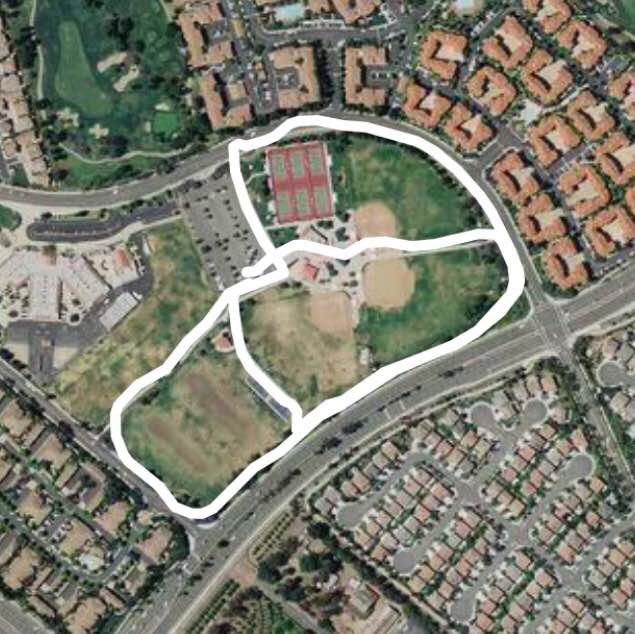 Tustin Ranch Sports Park Walk - California, USA | Pacer