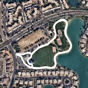 The Islands Community Park Loop in Arizona | Walking Map
