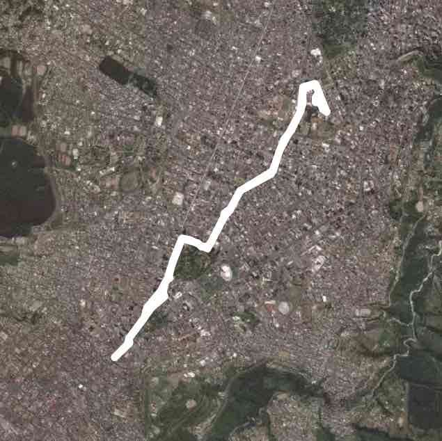 10k Quito | Walking Map