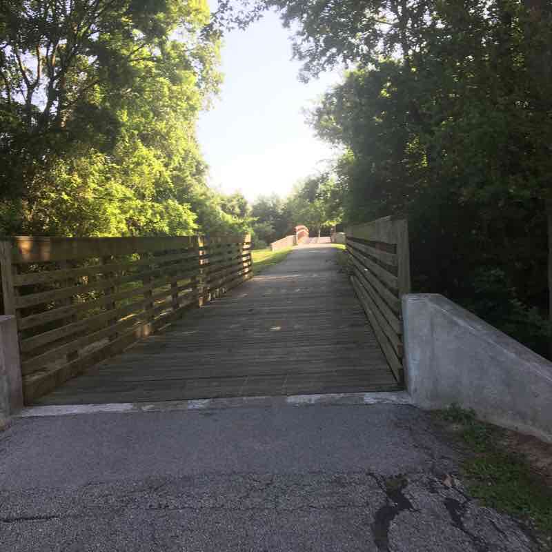 George Bush Park in Texas | Walking Map