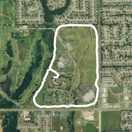 Earlywine Park Walking Trail in Oklahoma | Walking Map