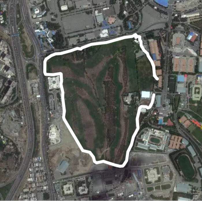 enghelab complex Walk Trail - Tehran Province, Iran | Pacer