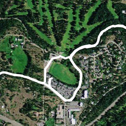 Indian Canyon golf course in Washington | Walking Map