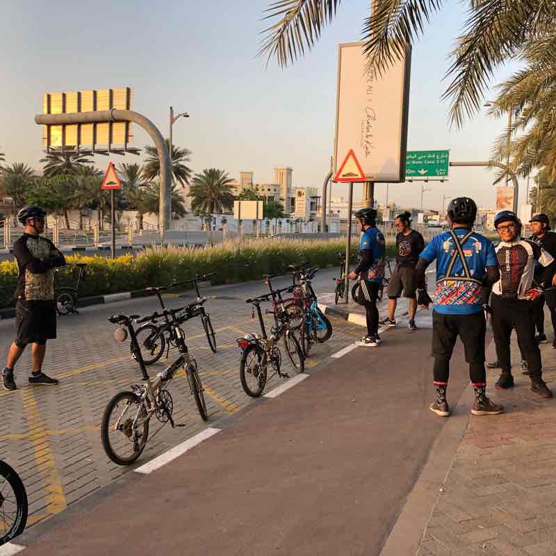 BurDubai to JBR Cycle Trail - Emirate of Dubai, United Arab Emirates ...