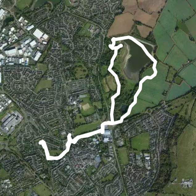 daventry country park!! | Walking Map