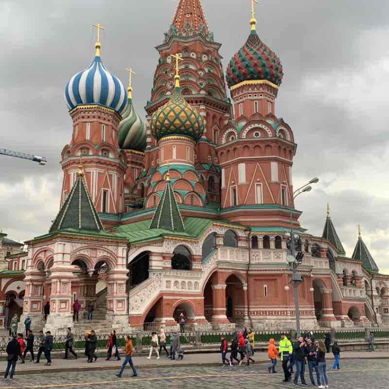 Walk in the center of Moscow in Moskva | Walking Map