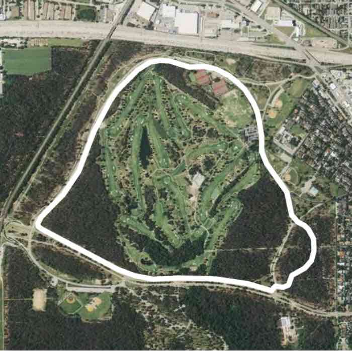 Memorial Park Loop in Texas | Walking Map
