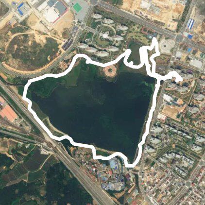 Osong Lake Park in Chungcheongbuk-do | Walking Map