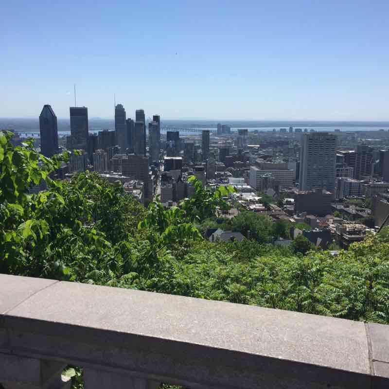 Walk on Mont Royal in Québec | Walking Map