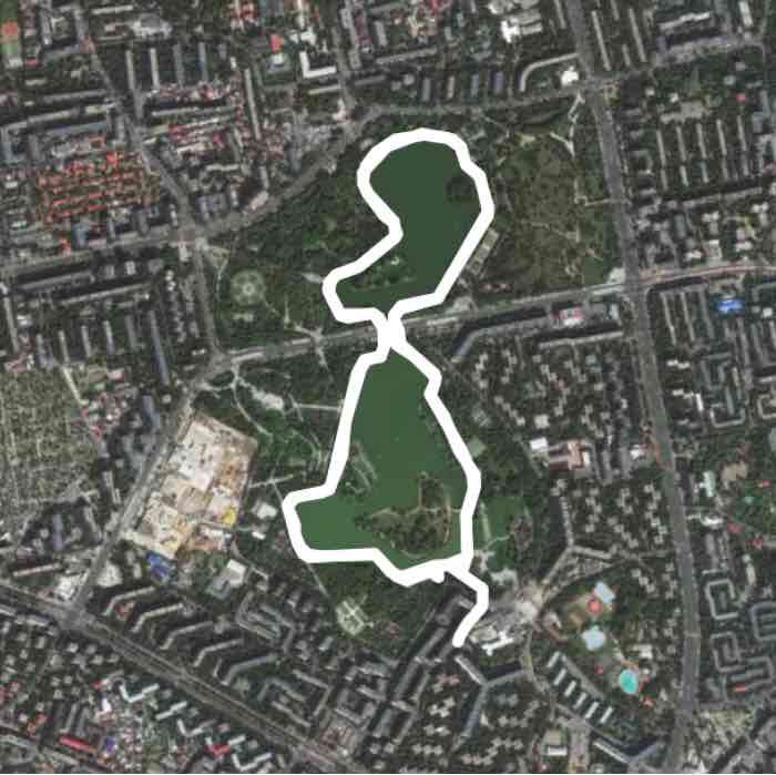 IOR Park in București | Walking Map