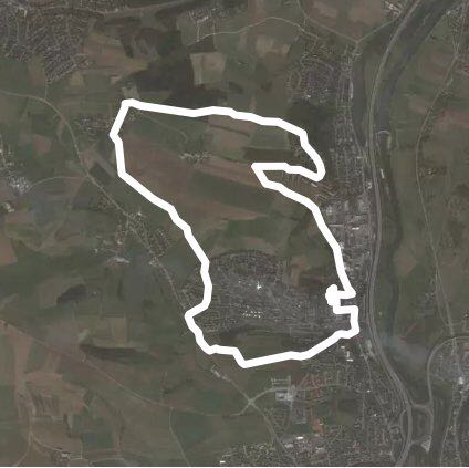 Lappersdorf Edelhausen Rodaurunde in Bayern | Walking Map