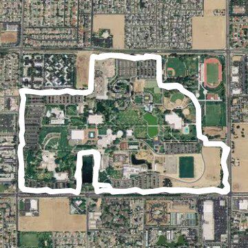 CSU OF STANISLAUS | Walking Map