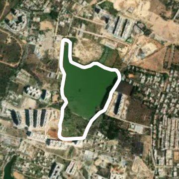 Kasavanahalli Lake in Karnataka | Walking Map