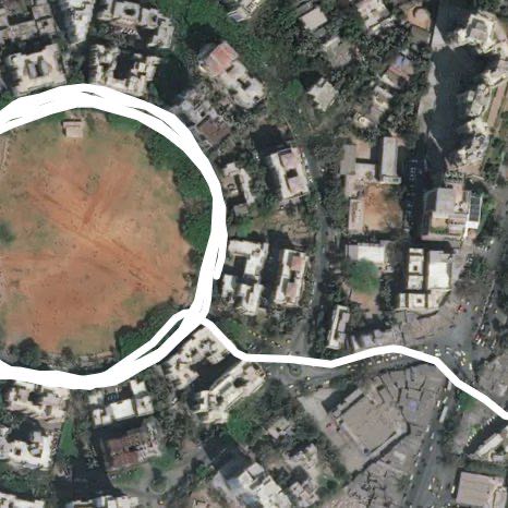 Tilak Nagar in Maharashtra | Walking Map