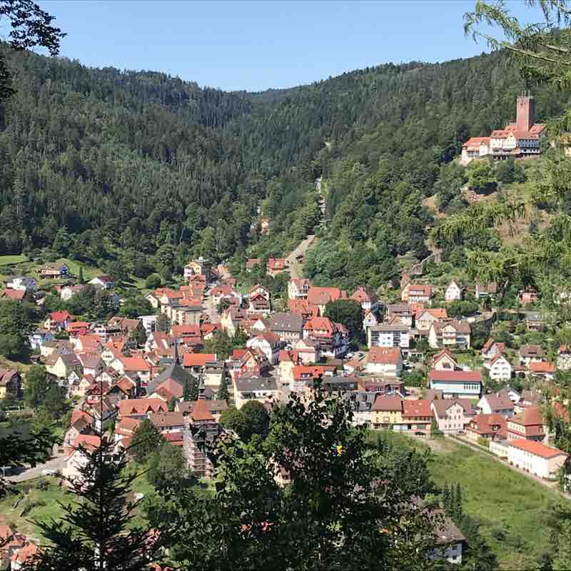 Ubach - Ernstmühl - Ubach Walk Trail - Unterreichenbach, Baden ...